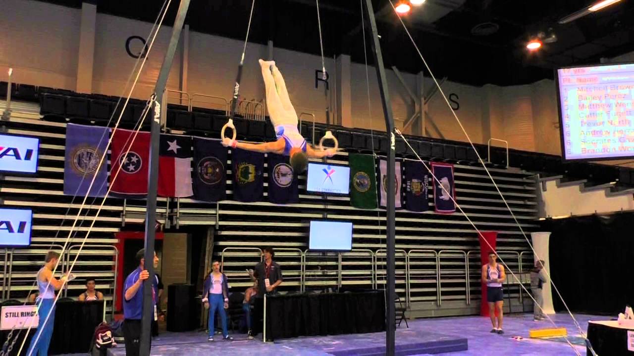 Jacob Light - Still Rings - 2016 Men's Junior Olympic Championships ...