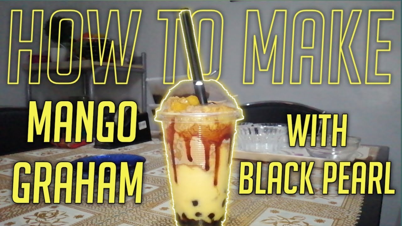 HOW TO MAKE MANGO GRAHAM SHAKE - YouTube