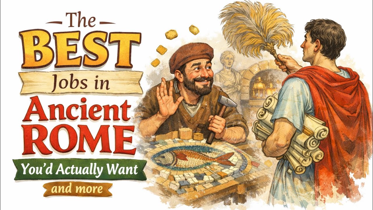 The BEST Jobs in Ancient Rome You’d Actually Want and more - YouTube