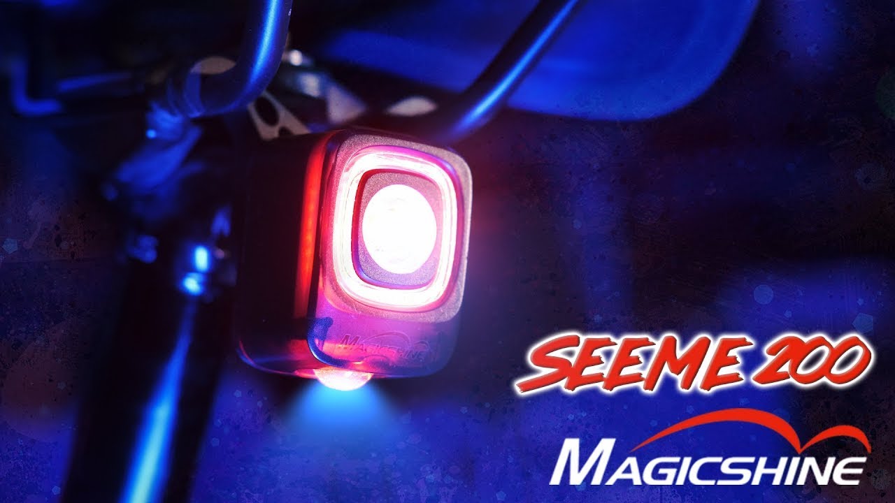 MagicShine Seemee 200: The Best Bike Tail light Under $50 - YouTube