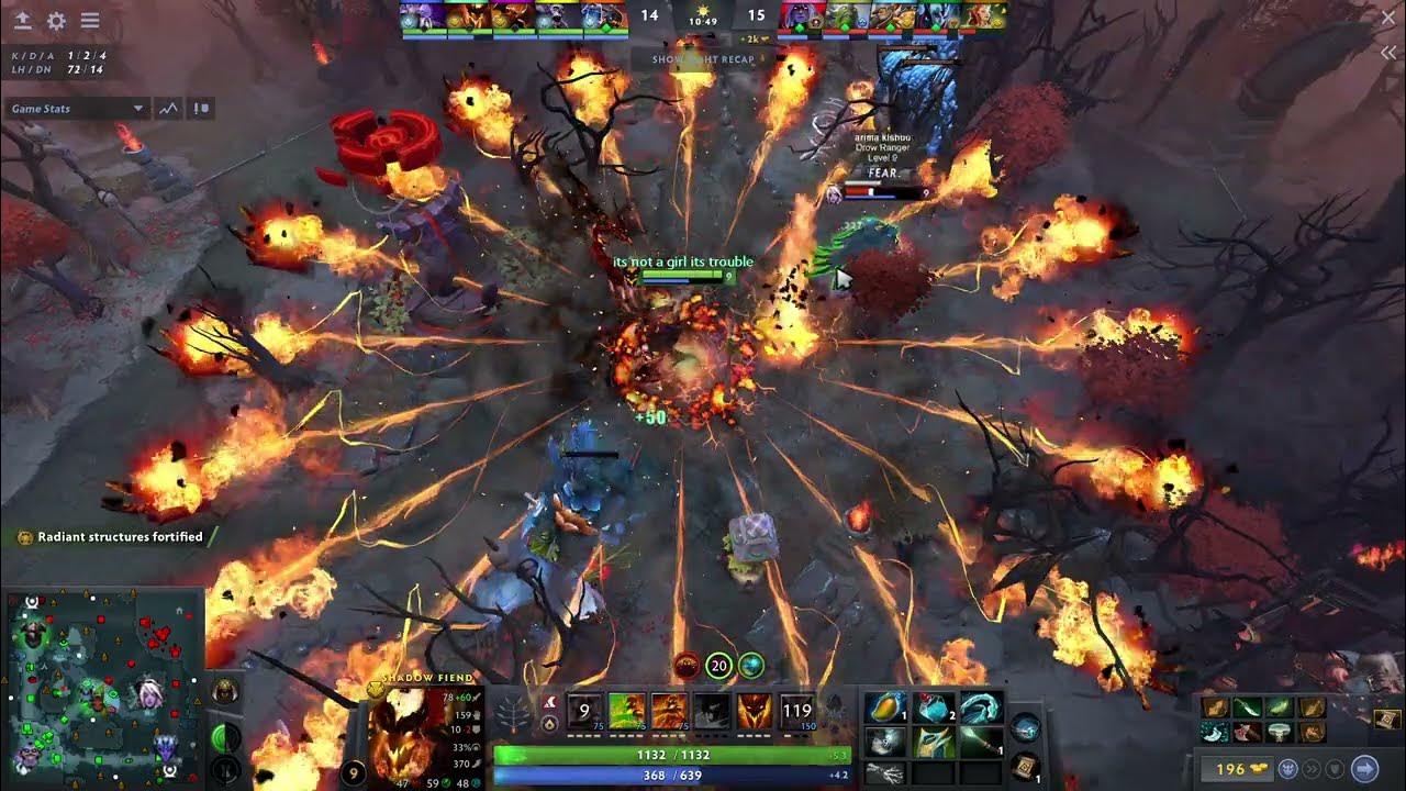 This Shadow Fiend is just ANOTHER LEVEL! 🔥 | 12k MMR | Dota 2 - YouTube