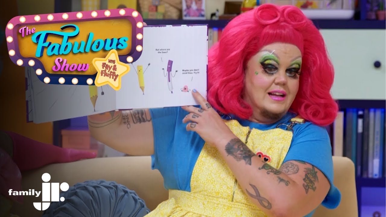 The Fabulous Show with Fay and Fluffy | Colouring Outside the Lines ...