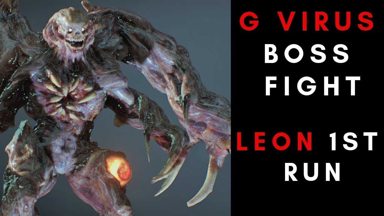 Resident Evil 2 Remake - Ultimate G Boss Fight - YouTube