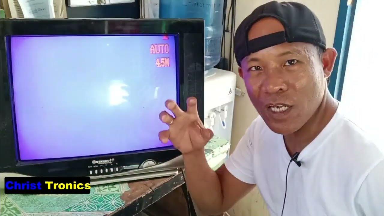 How To Fix Red And Green Display Of Television - Paano i-repair ang pula at green display ng tv ...