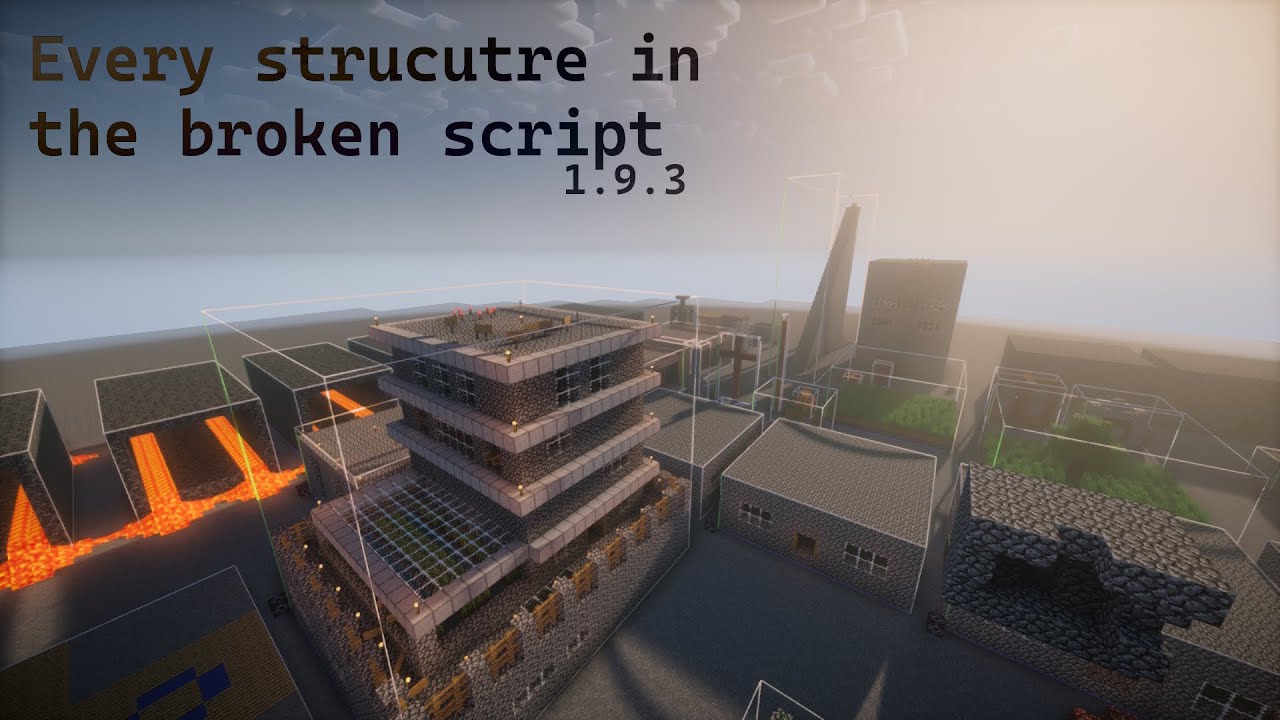 Every structure in The Broken Script 1.9.3 - YouTube