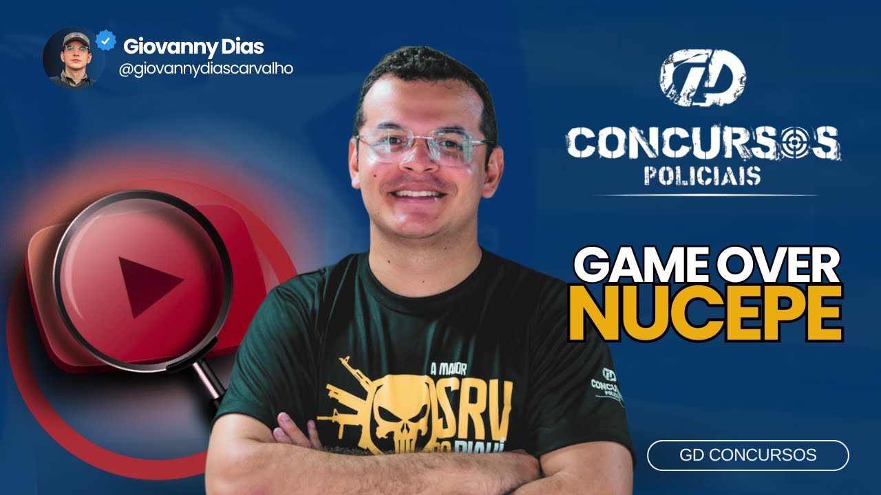 GAME OVER NUCEPE - GD CONCURSOS - RACIOCÍNIO LÓGICO - YouTube