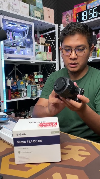 Lensa Sony Sigma 30mm - YouTube
