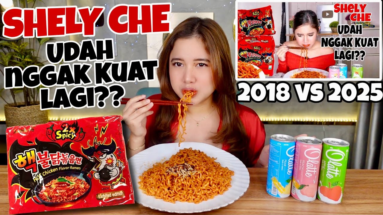 SAMYANG 4x CHALLENGE + OLATTE!! NOSTALGIA SHELY CHE 2018 - YouTube