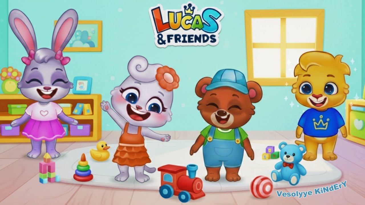 Lucas and Friends Explore Toddler World! 🚀🧸 | Fun Educational Games ...