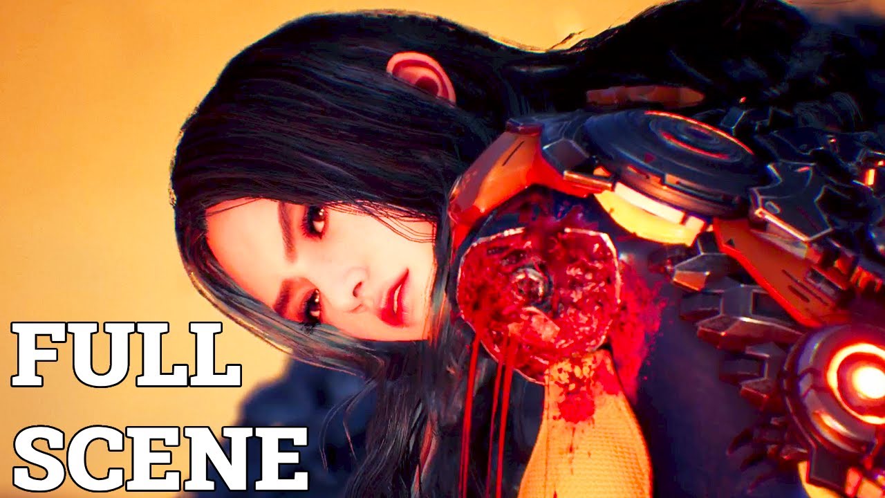 Stellar Blade Demo (2024) TACHY Death Scene FULL CUTSCENE PS5 - YouTube