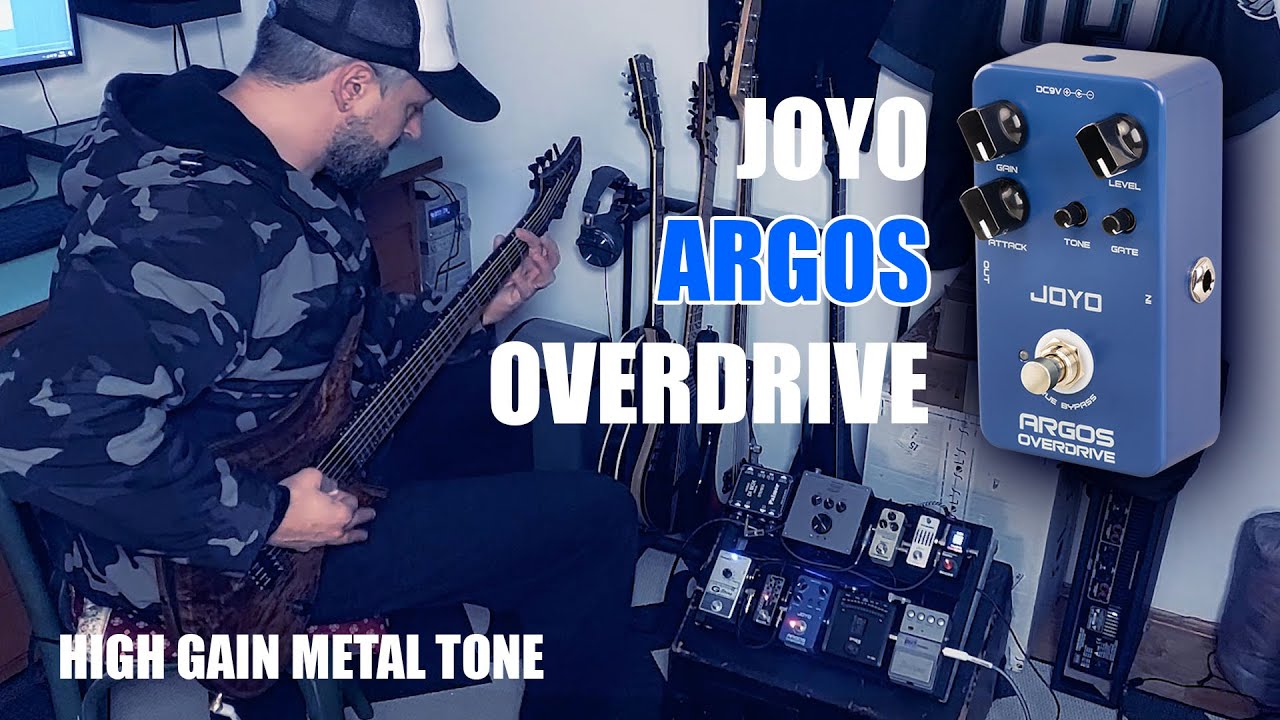 Joyo ARGOS overdrive - METAL CHUG test - YouTube