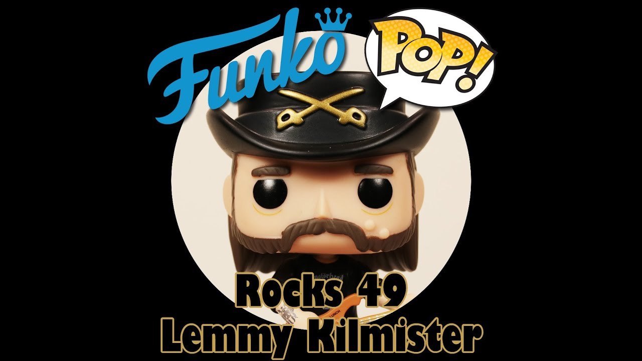 Motorhead Lemmy Kilmister Funko Pop unboxing (Rocks 49) - YouTube