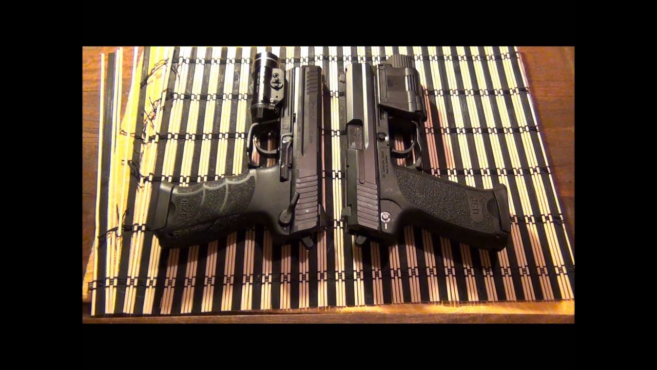 HK45 vs USP45 Final Cut - YouTube