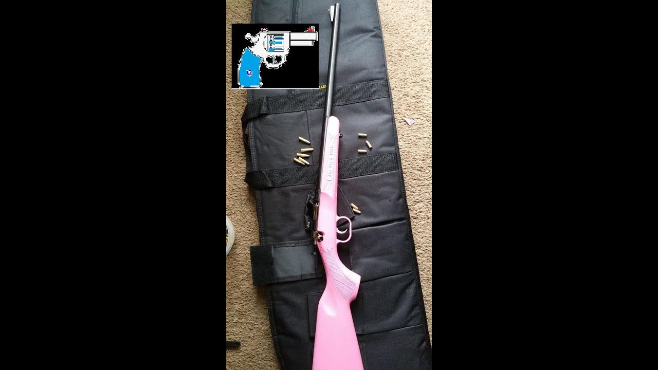 Crickett 22lr kids single shot rifle - YouTube