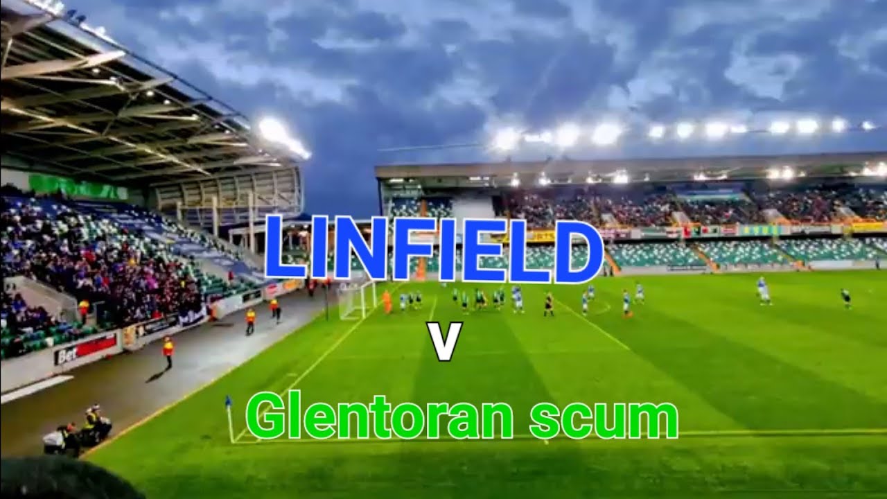 Linfield v Glentoran match and crowd action. 1886. FTG - YouTube