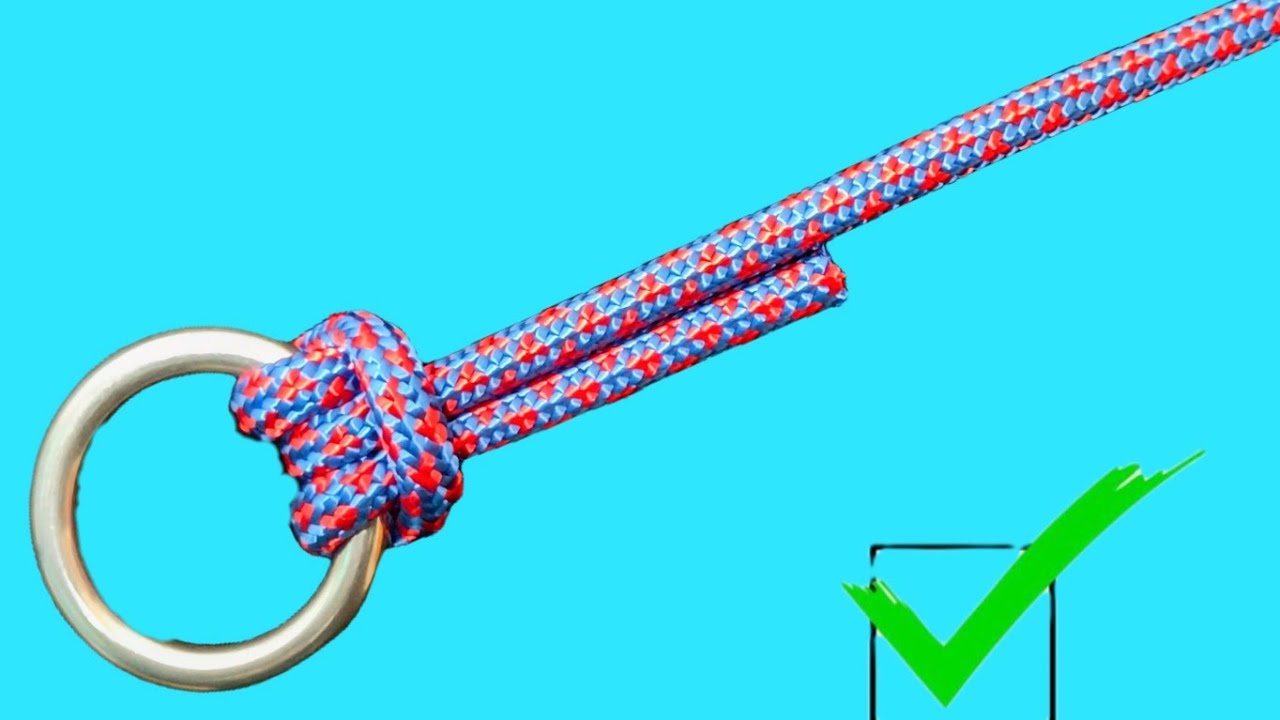 How to tie a three-wrap knot, fasten and not easily deformed @KNOTSTIPS ...