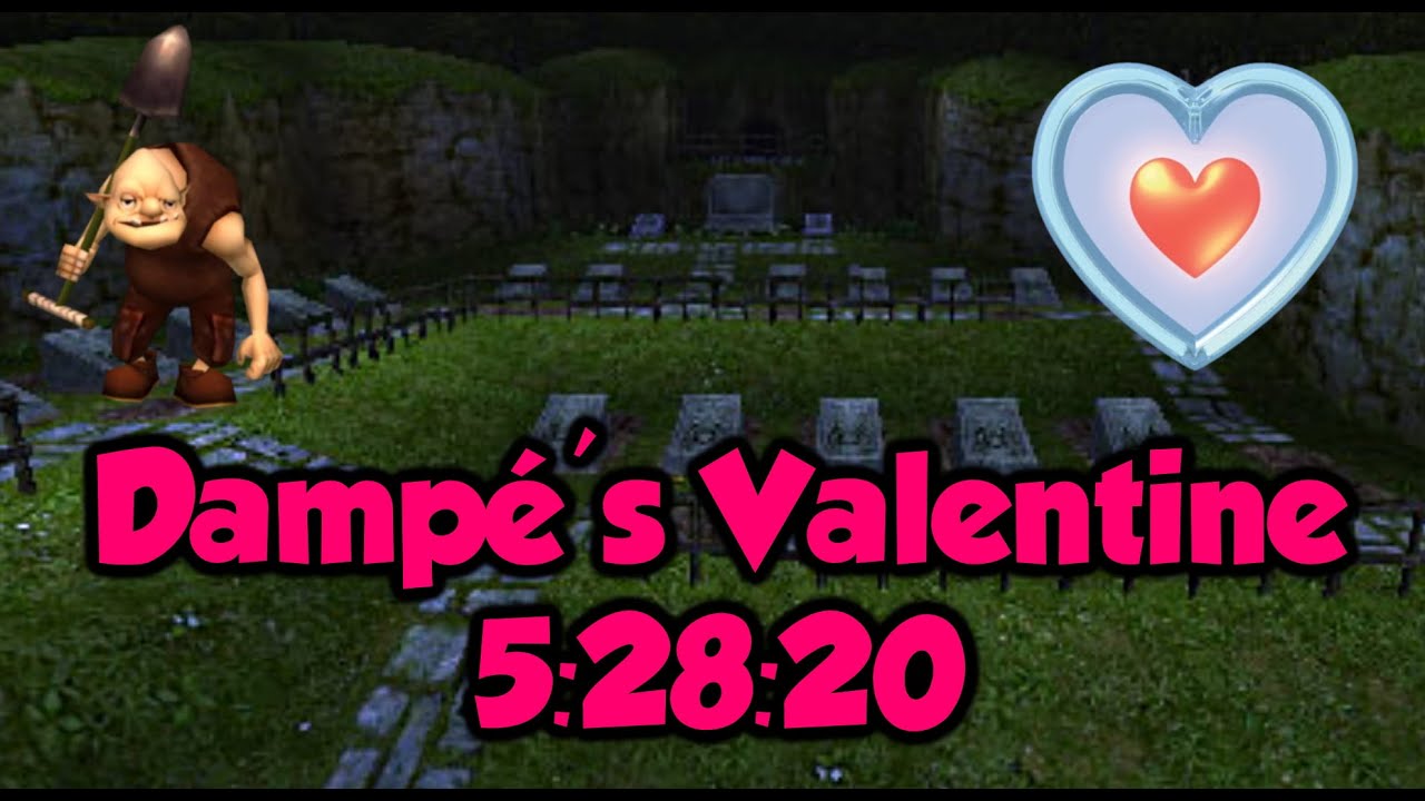 Ocarina of Time 3D - Dampé's Valentine Speedrun in 5:28:20 - YouTube