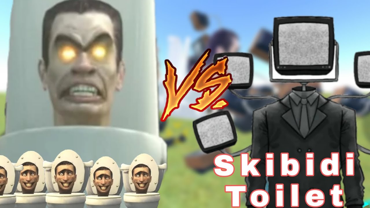 Skibidi Toilets Vs Large Tv Man Fight in Skibidi Toilet Gameplay video ...