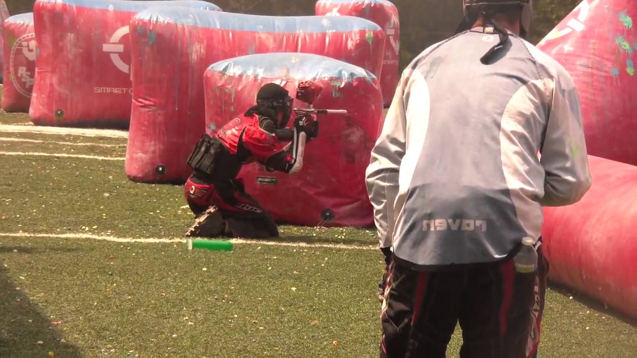 Team Insanity at LU paintball tournament - YouTube