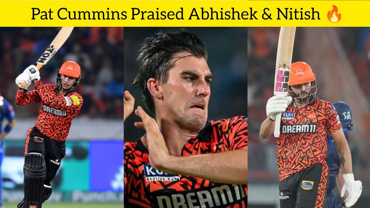 Pat Cummins On Abhishek & Nitish 🔥| IPL 2024 Cricket News! - YouTube