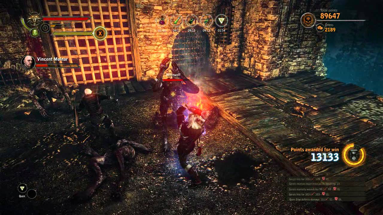 The Witcher 2 - Arena Dark Mode - Wave 19-24. - YouTube