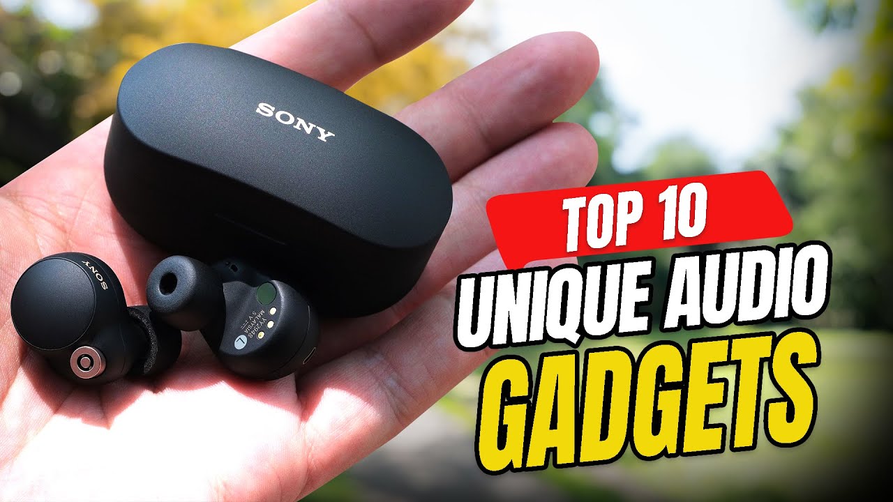 Top 10 Unique Audio Gadgets: Beyond the Usual Headphones - YouTube