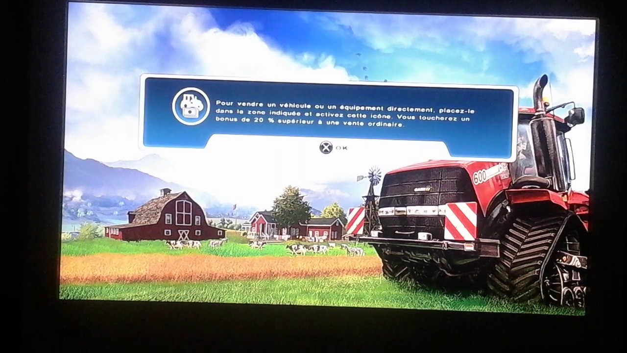 Épisode 1 sur farming simulator ps3. On range la ferme - YouTube