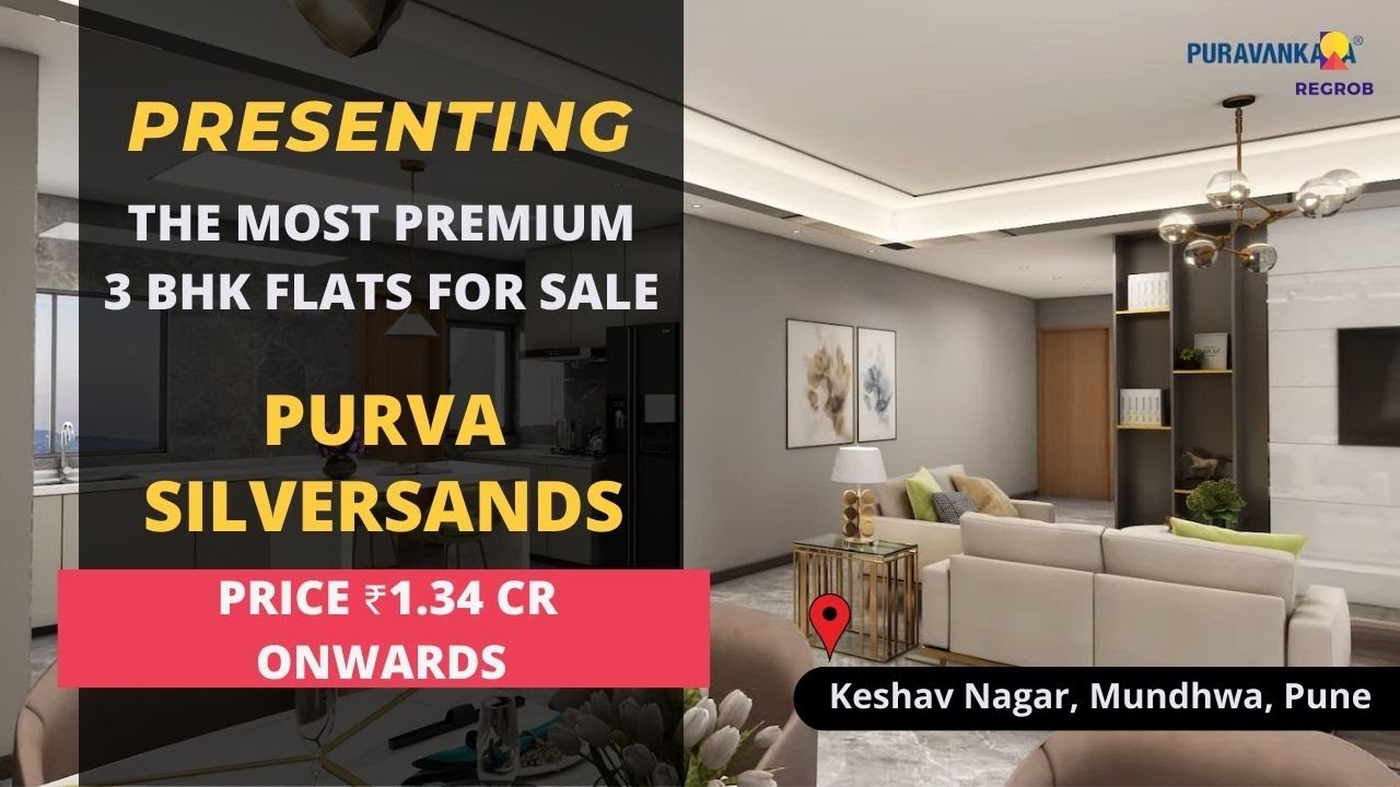 Purva Silversands | ☎ 9513312896 | 3 BHK Flats For Sale in Keshav Nagar ...