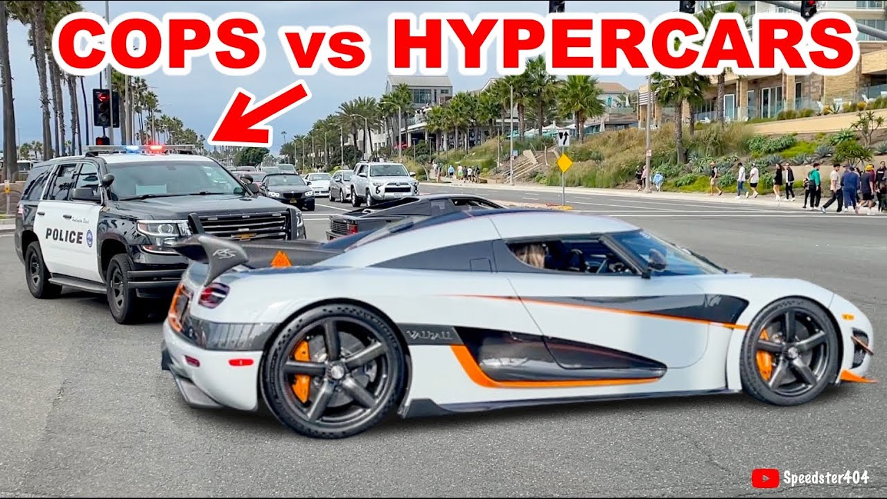 Police HATES Hypercars & Supercars! Apollo IE, Koenigsegg Agera RS, CGT ...