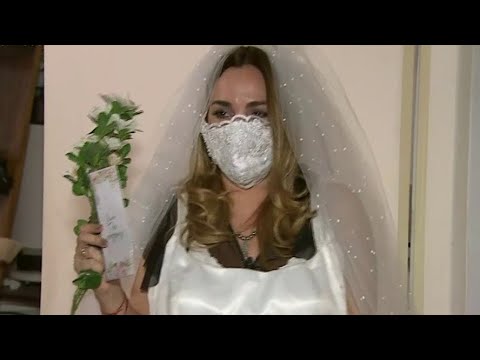 ¡Belén Francese mostró su vestido de novia por primera vez! - Por el mundo en casa