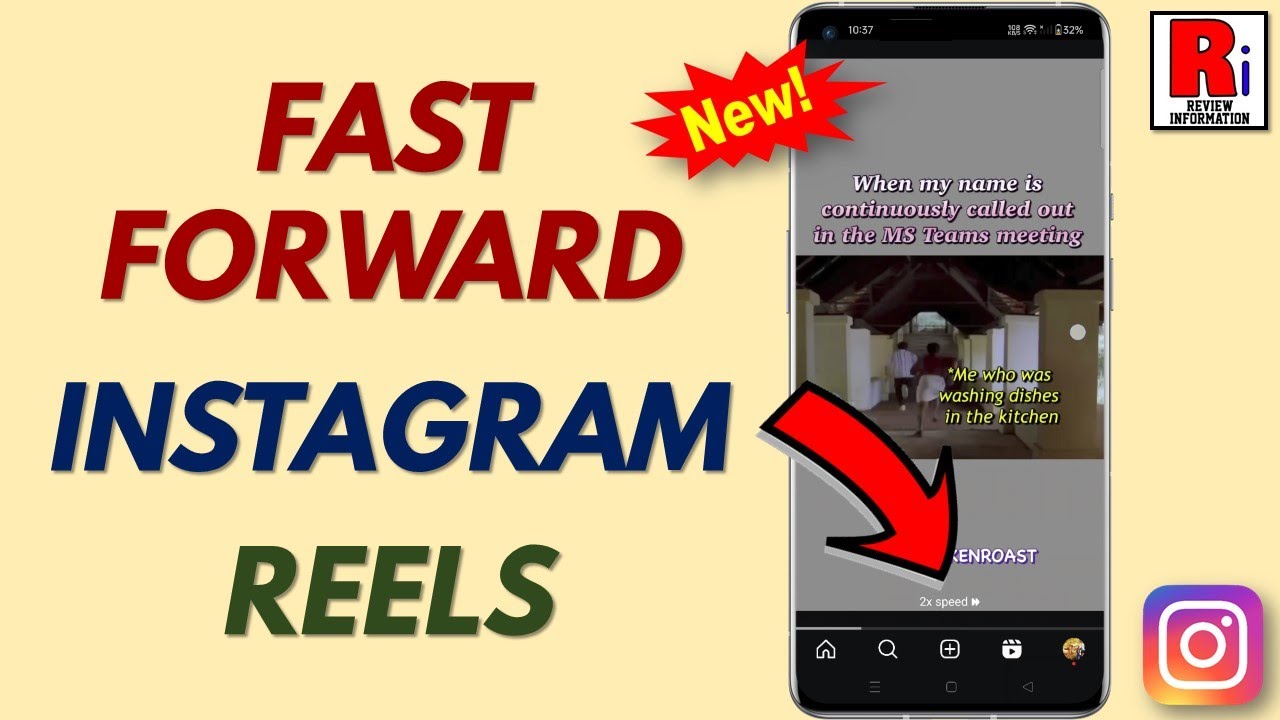 How to Fast Forward and Speed Up Videos on Instagram Reels (2X Speed ...