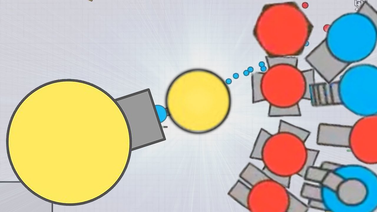 Diep.io - 1 Arena Closer vs. 99 Players // Best Moments - YouTube
