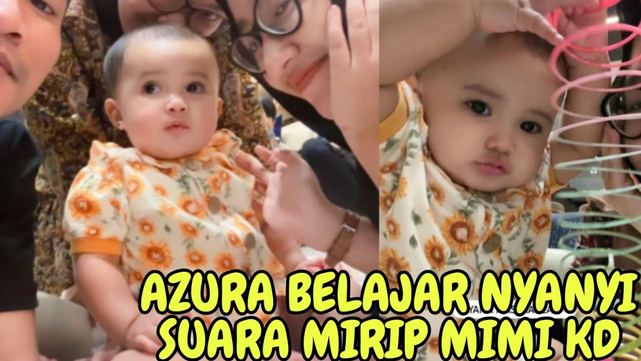 AZURA SUARA SERAK NYANYI SAMA KAKAK AMEENA - YouTube