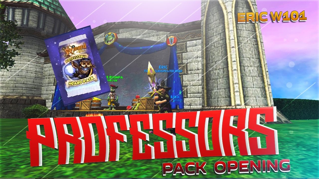 New Mini Professor Pack Opening | Eric W101 - YouTube