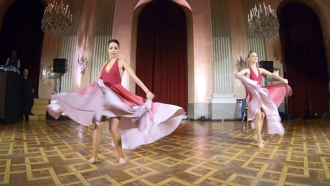 Elena Badzym & Victoria Klimenko performing at Vienna Salsa Congress ...