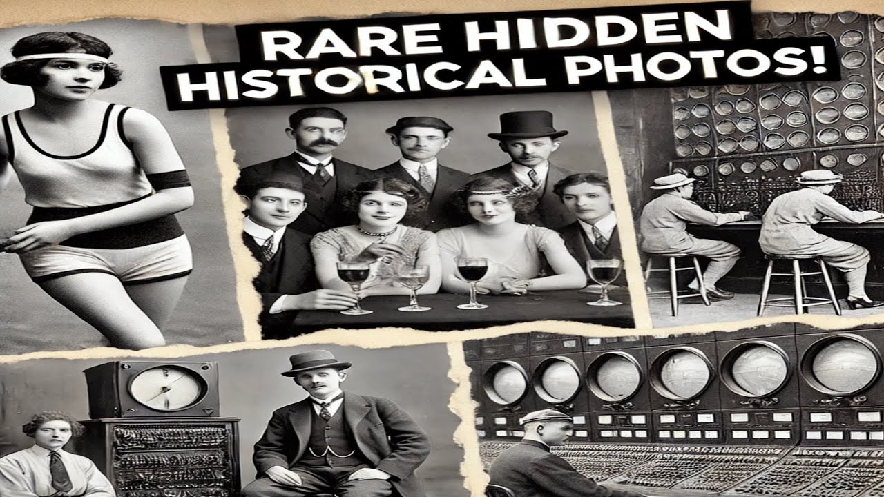 🔍 Hidden Historical Photos from 1925s to 1935s Revealed! - YouTube