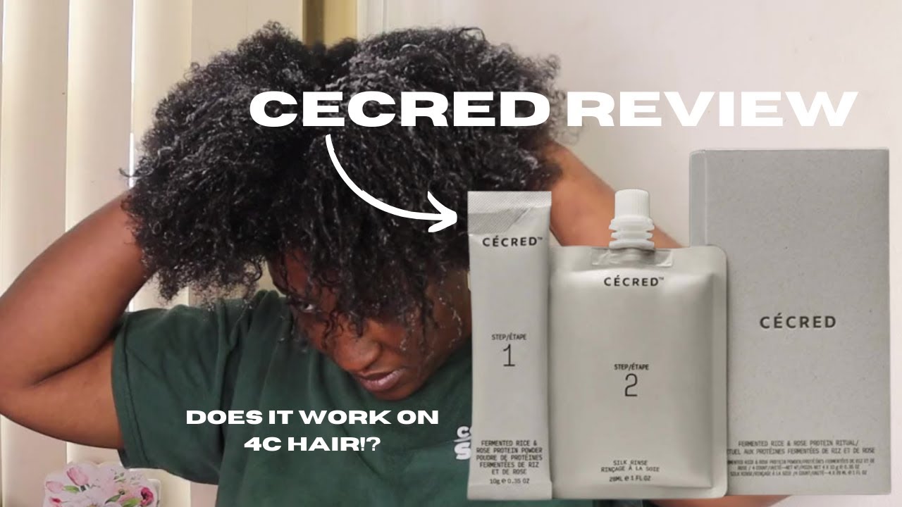 honest cecred review (fortifying kit)| Does cècred work on 4c hair ...