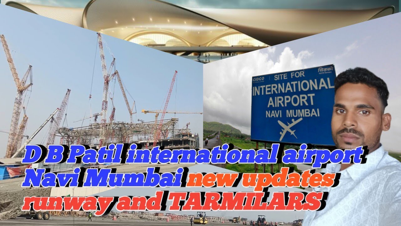 D B Patil international airport ka New Update #GUDU R VLOGS November 18 ...