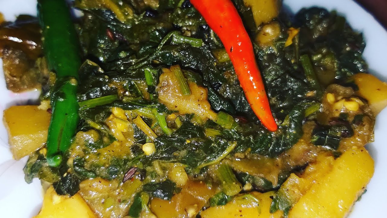 Note Shaker Chorchori Recipe | Note Shak Recipe | নোটে শাকের চচ্চড়ি ...