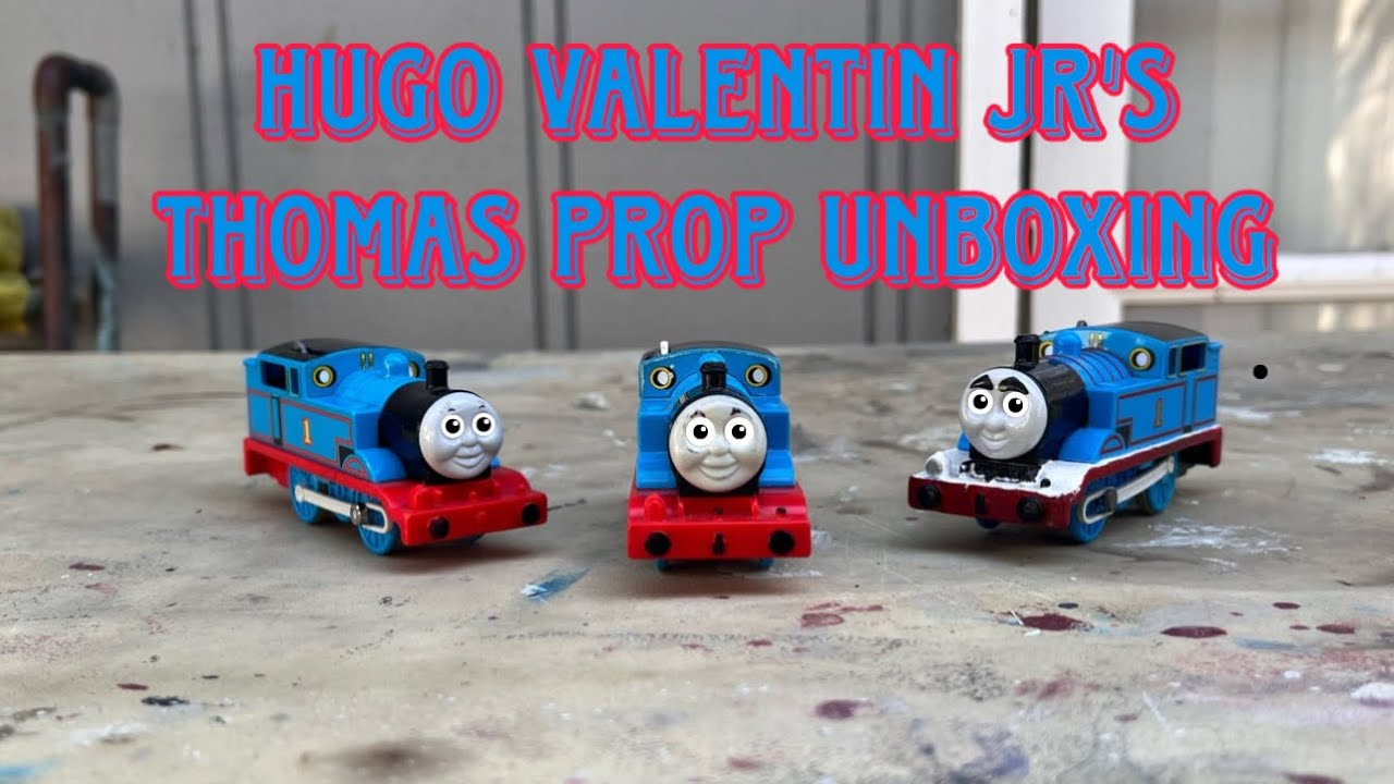 Hugo Valentin Jr’s Thomas prop unboxing - YouTube