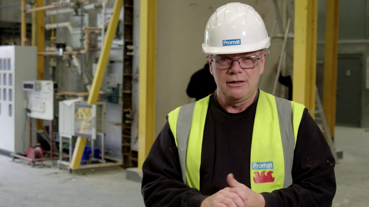 Promat SUPALUX® Fireproof Testing - YouTube