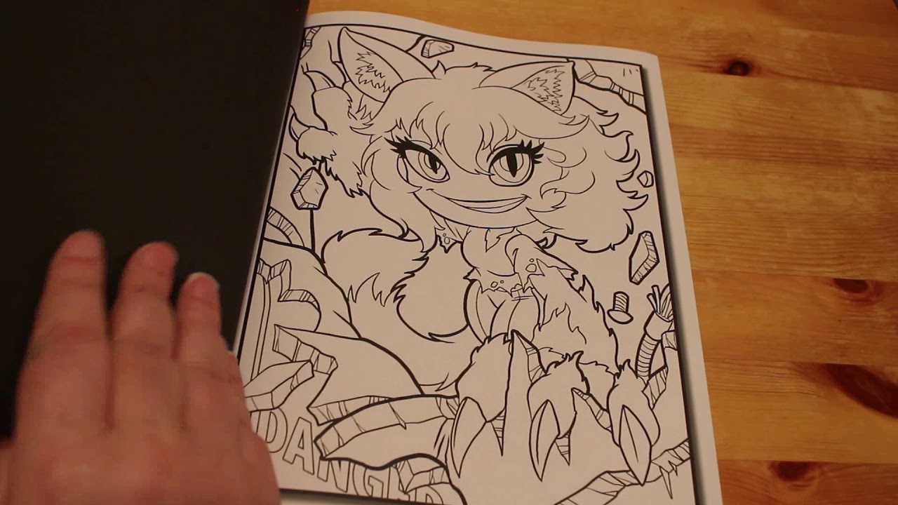 Chibi Girls Horror by Jade Summer Flip Through - YouTube