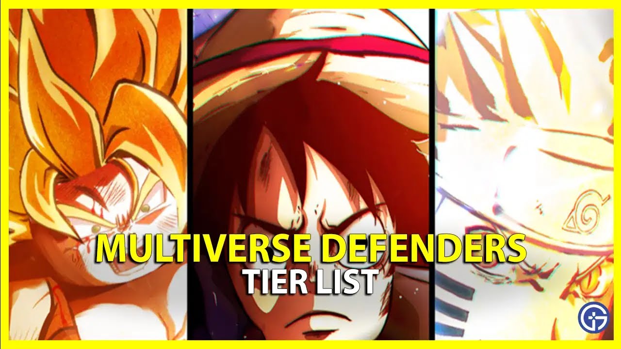UNIT TIER LIST multiverse defenders (UPDATED!) - YouTube