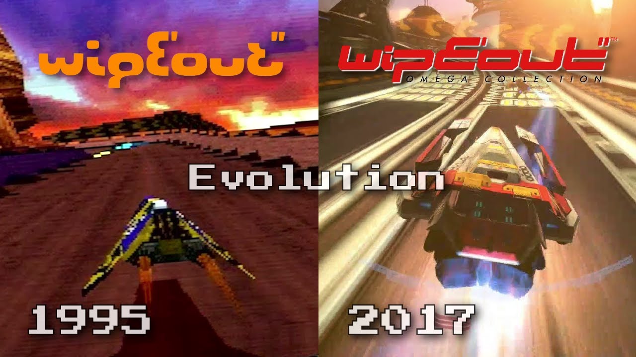 Evolution of WipEout Racing Games (1995 - 2017) - YouTube