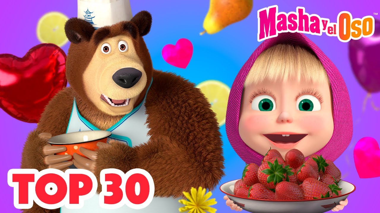 Masha y el Oso Castellano 🔝 Mejores episodios: TOP 30 🔥 Colección de ...