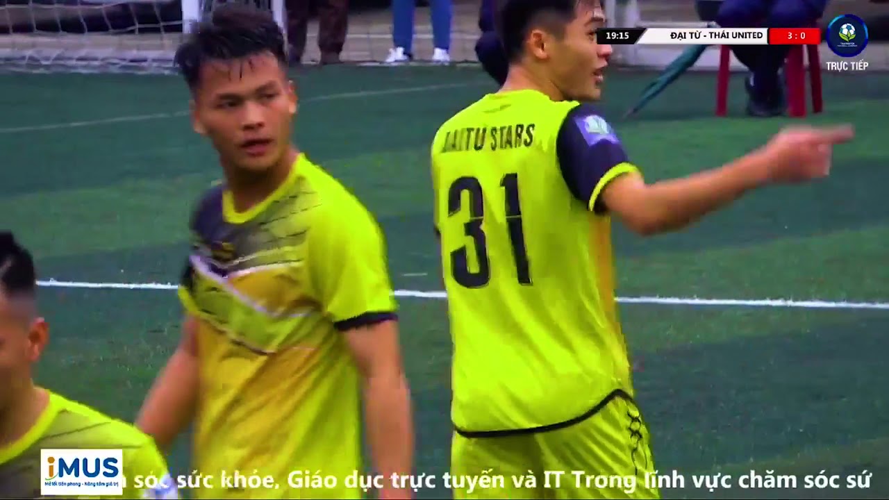 Fc Đại Từ 5 - 2 Fc Thái United |Highlight bán kết 2 | Thainguyen ...