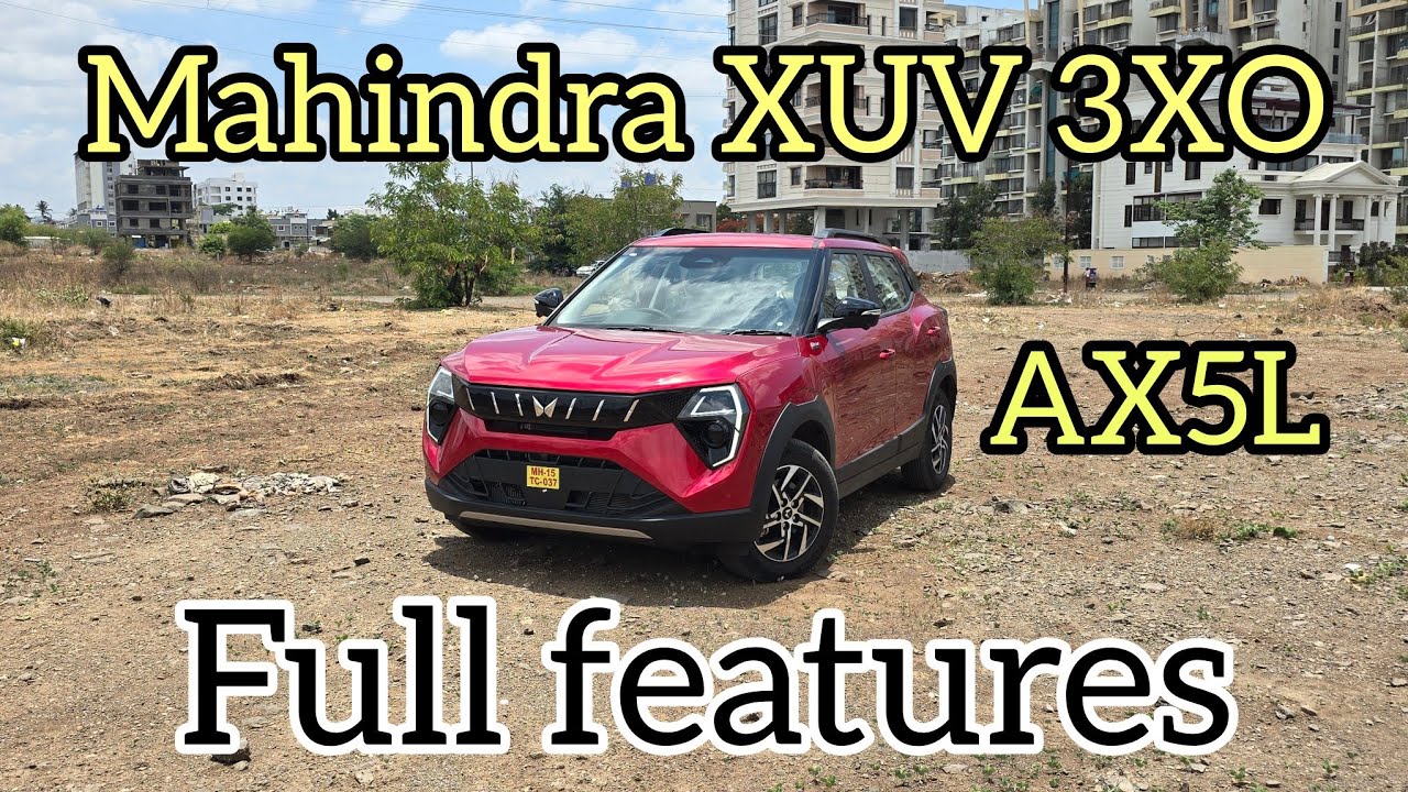 Mahindra XUV 3XO AX5L features,Specifications. - YouTube