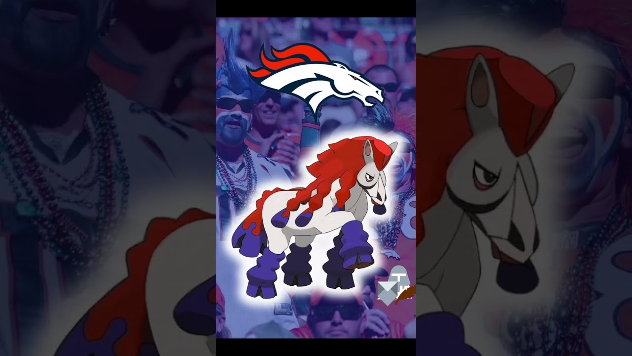 What if the Denver Broncos had a Pokemon Mascot? Redesigning Pokemon as ...