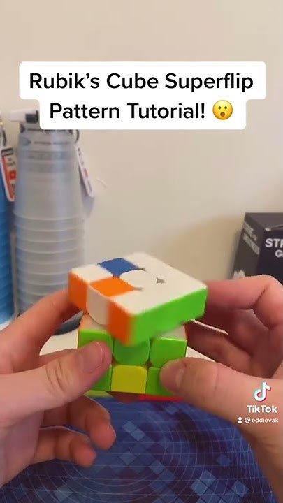 Rubik’s Cube Superflip Pattern Tutorial! - YouTube