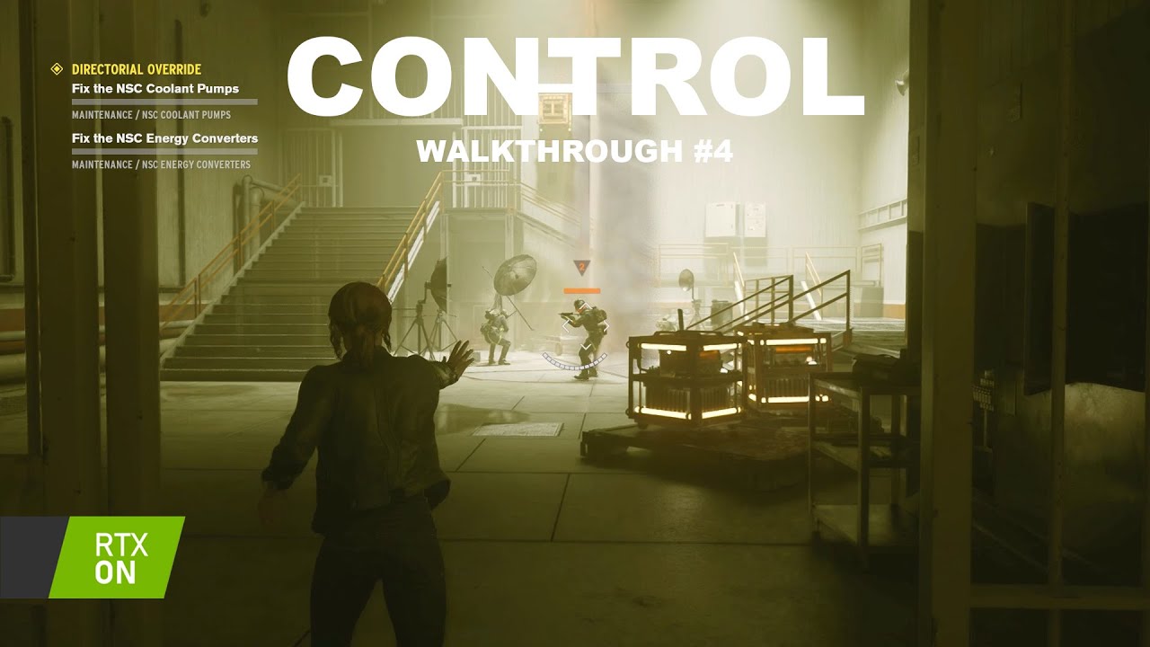 Control RTX ON Walkthrough 04 | 4K 60FPS | RTX 3060 - YouTube